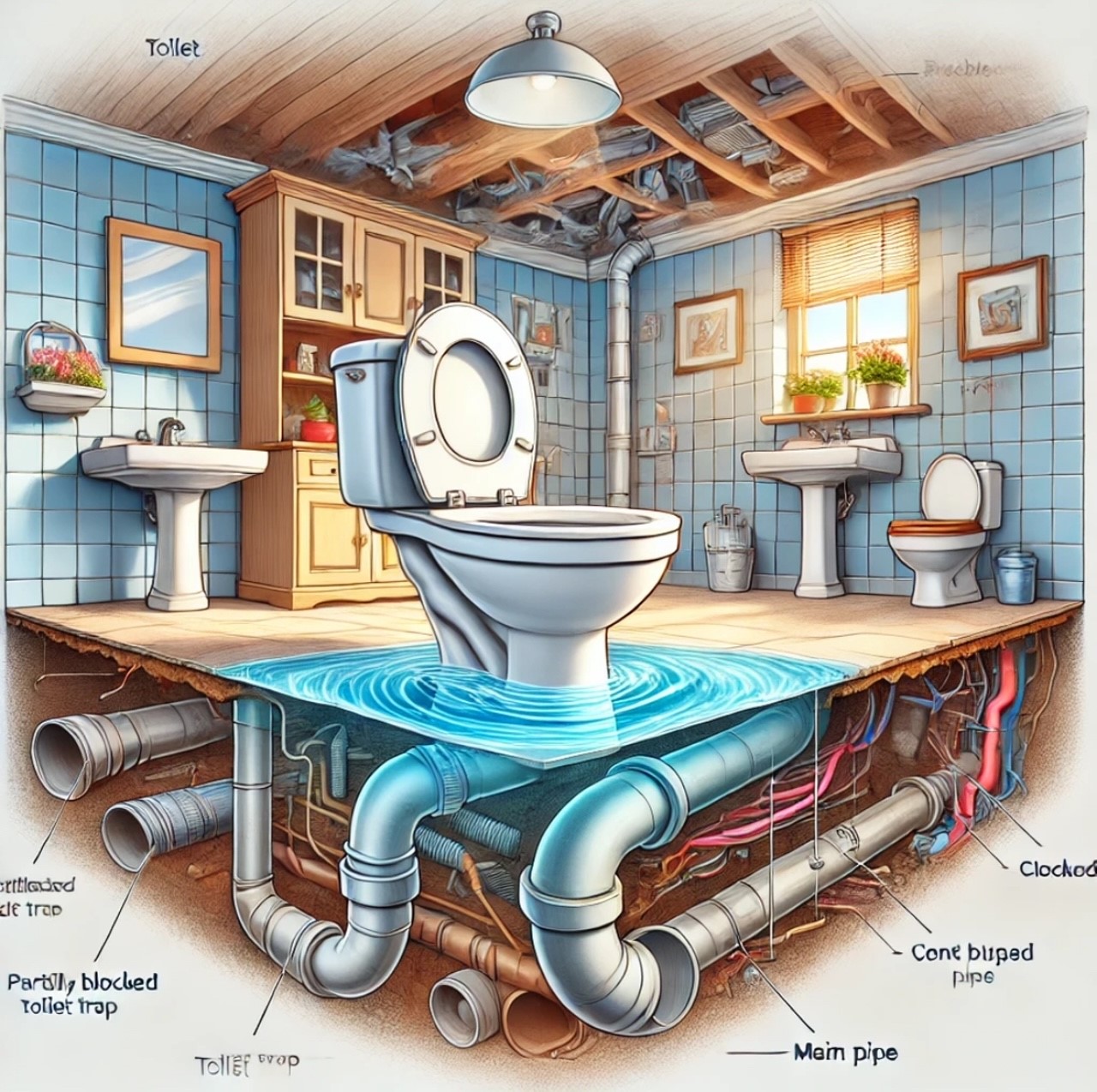 Why Is Your Toilet Backfilling with Water and Draining Slowly? - The ...